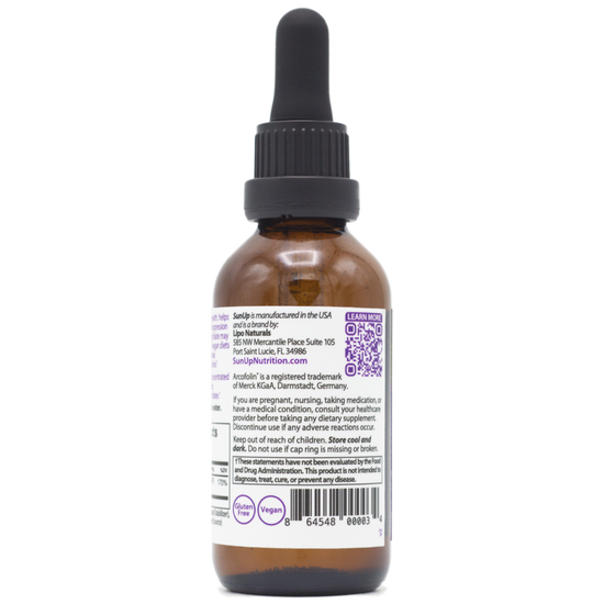SunUp Liquid Methyl Folate 680 DFE - 60 Daily Doses – Lipo Naturals